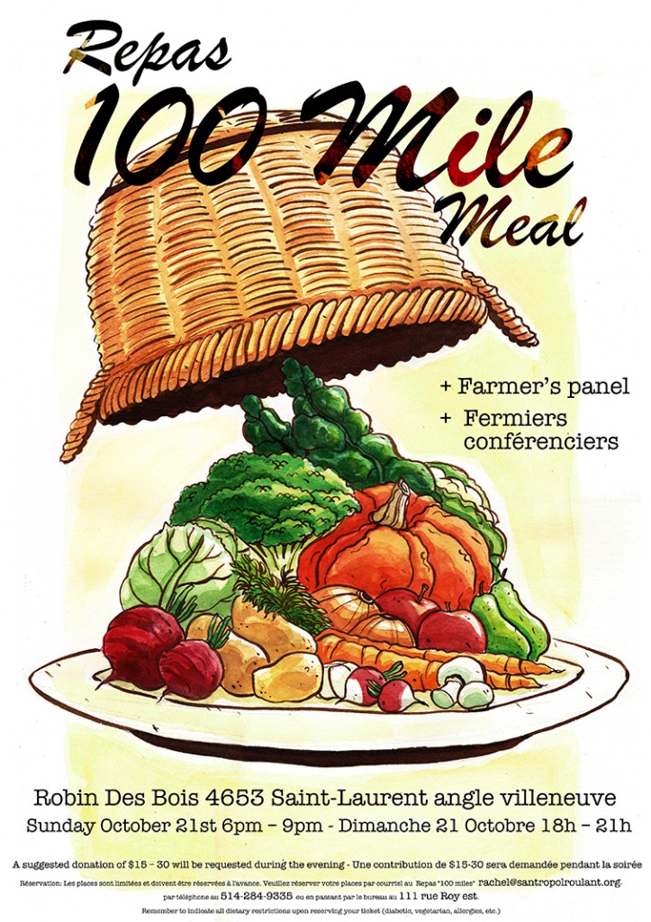 100 Mile Meal | Santropol Roulant